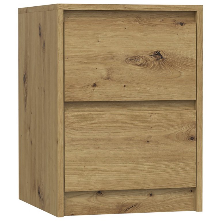 Karo nocni ormaric 2 fioke 40x43x55 hrast
