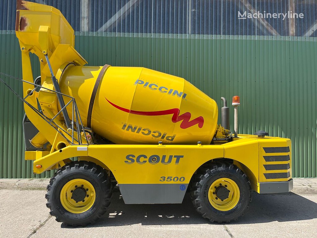 Piccini Scout 3500 kamion s mešalicom za beton