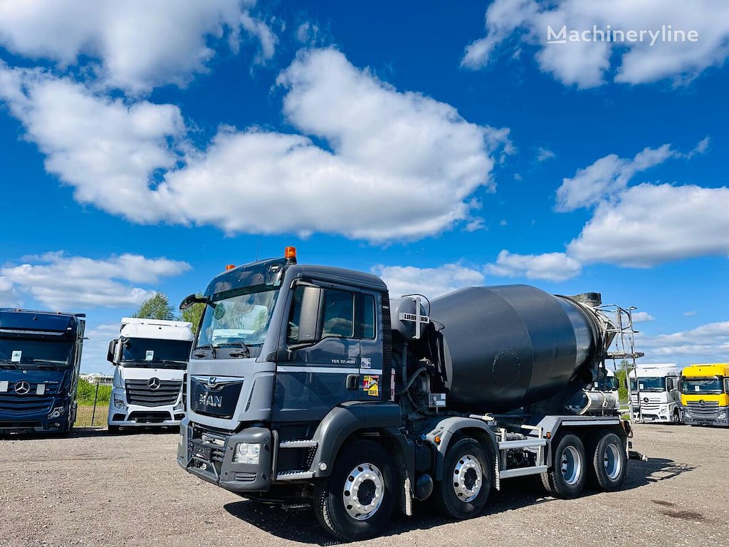 Liebherr na šasiji MAN TGS 32.400 kamion s mešalicom za beton