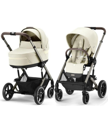 Cybex Balios S Lux kolica 2 u 1 sa S Cot nosiljkom Seashell Beige