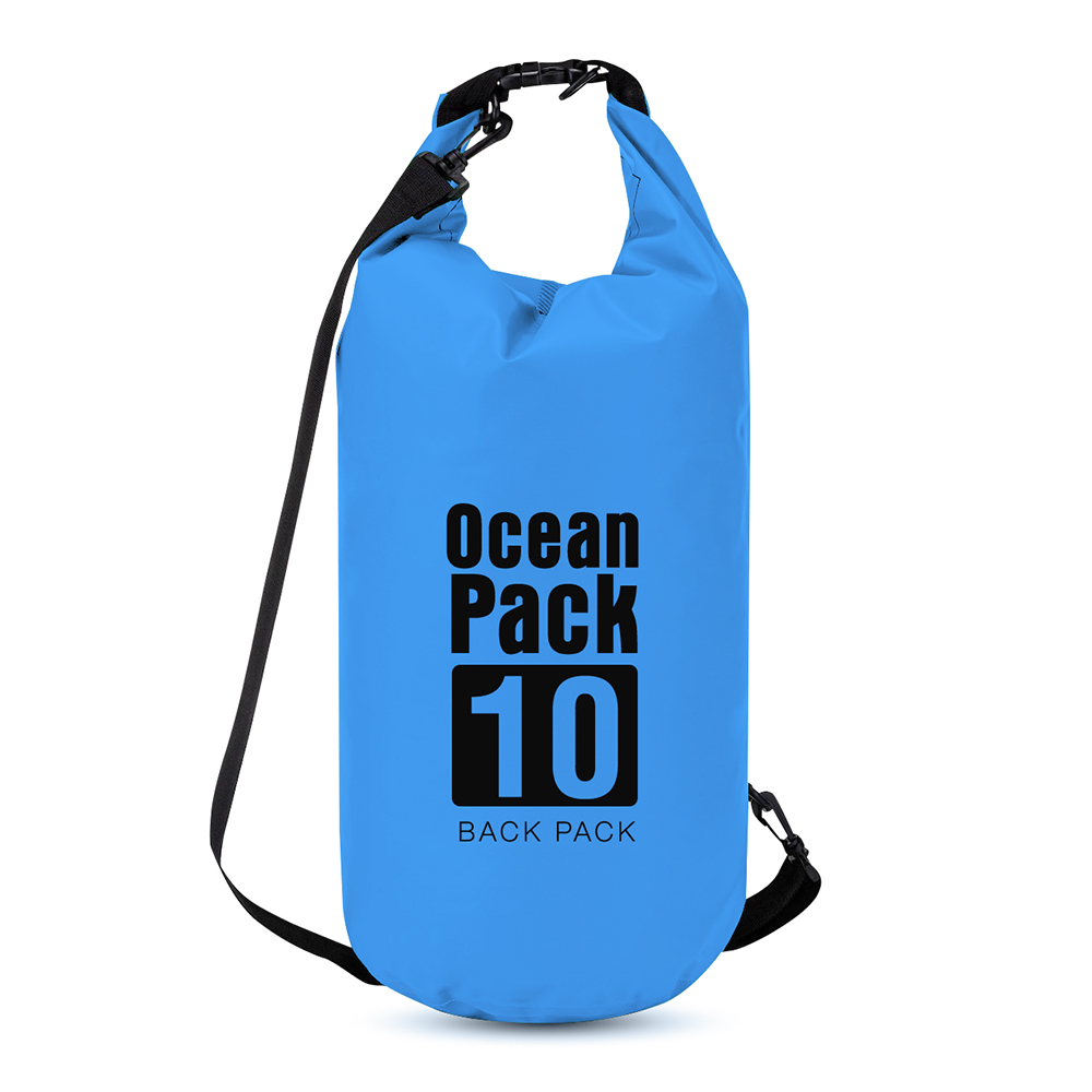 Vodootporna torba Dry Bag 10L svetlo plava