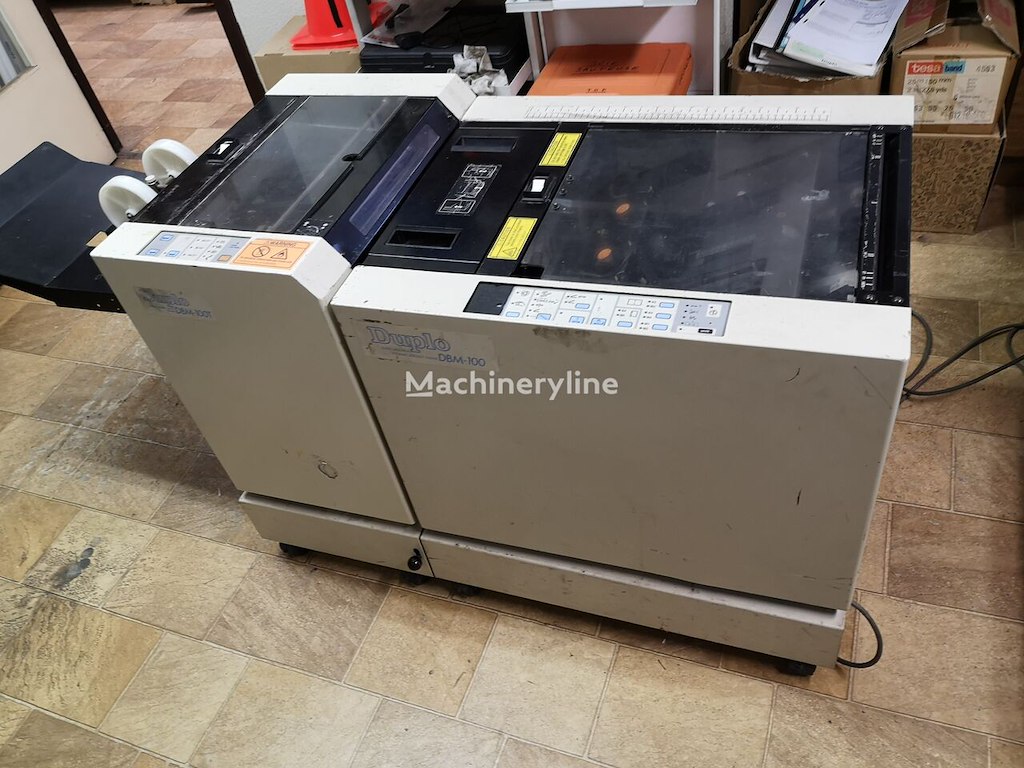 Duplo 100 + 100T mašina za uvezivanje knjiga