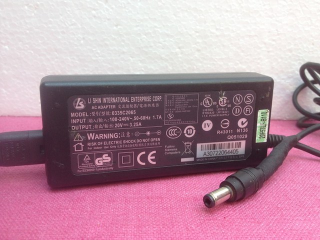 Li Shin adapter 20V 3.25A + GARANCIJA!