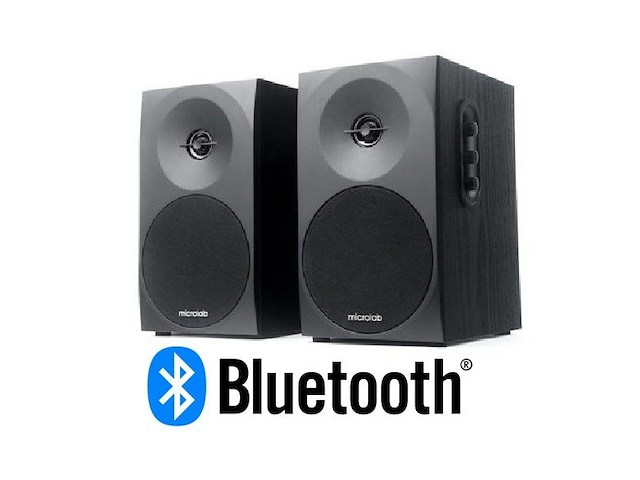 Microlab B70BT Aktivni drveni zvucnici 2.0 20W RMS(2x10W) 3,5mm Bluetooth