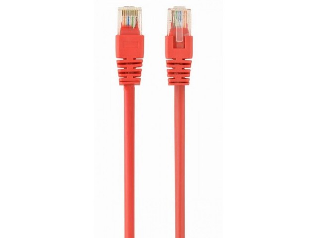 PP12-0.5M/R Gembird Mrezni kabl, CAT5e UTP Patch cord 0.5m red