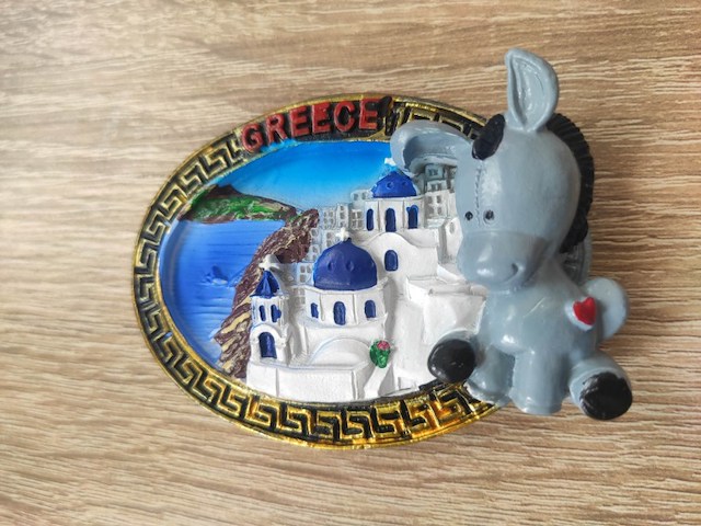 Magnet za frižider Grčka mediteranski stil Santorini