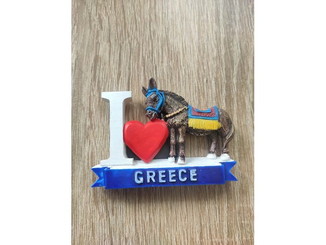 Magnet za frižider Grčka magarac tradicionalni motivi