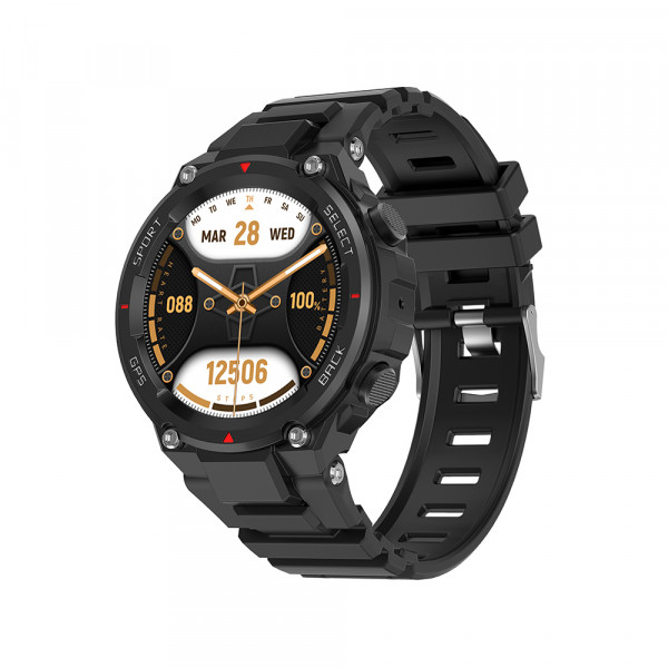 Smart Watch DT5 Sport crni (silikonska narukvica)