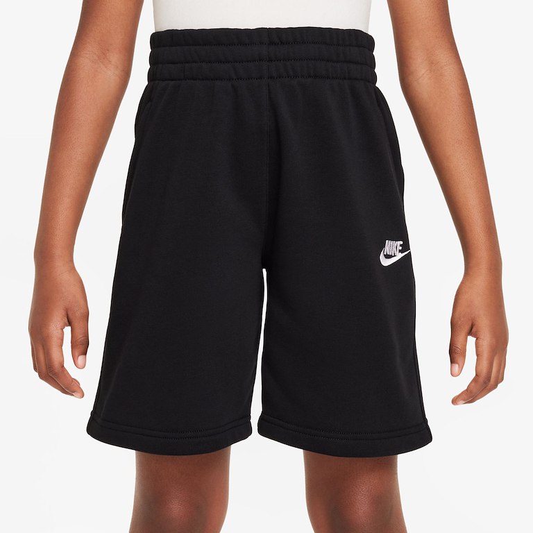 Nike K NSW CLUB FT SHORT LBR, dečji šorc, crna