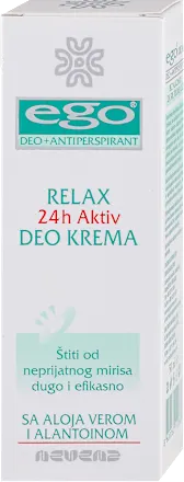 nevena
ego RELAX 24h Aktiv deo + antiperspirant krema, 50 ml