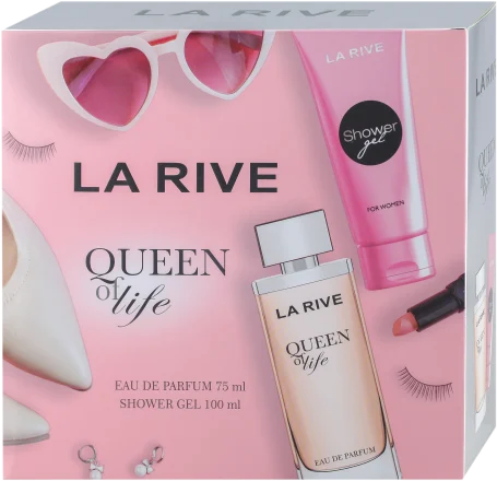 LA RIVE
QUEEN of life set za žene: Edt + gel za tuširanje, 1 kom