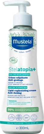 Mustela
Organic Stelatopia + krema, 300 ml