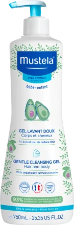 Mustela
Blagi gel za kupanje, 750 ml