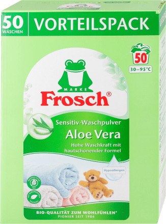 Frosch
Aloe Vera Sensitiv prašak za veš, 3,3 kg