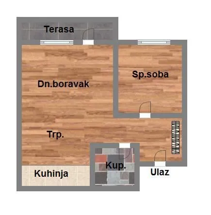 Prodaja, stan, 45m2, Bulevar Oslobodjenja, Novi Sad, Novi Sad