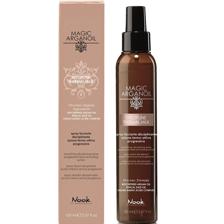 Nook magic arganoil termalno mleko za disciplinu kose 150ml