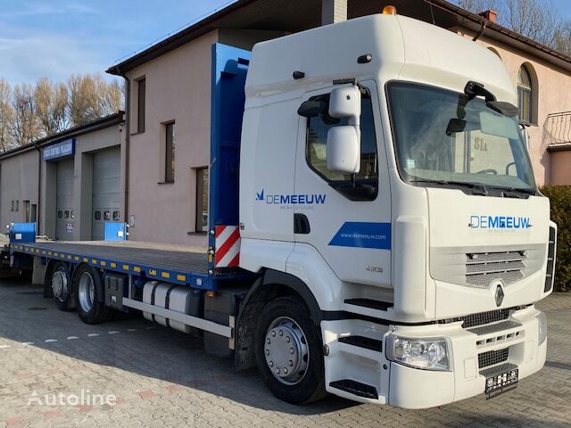 Renault PREMIUM 430 kamion platforma + prikolica platforma