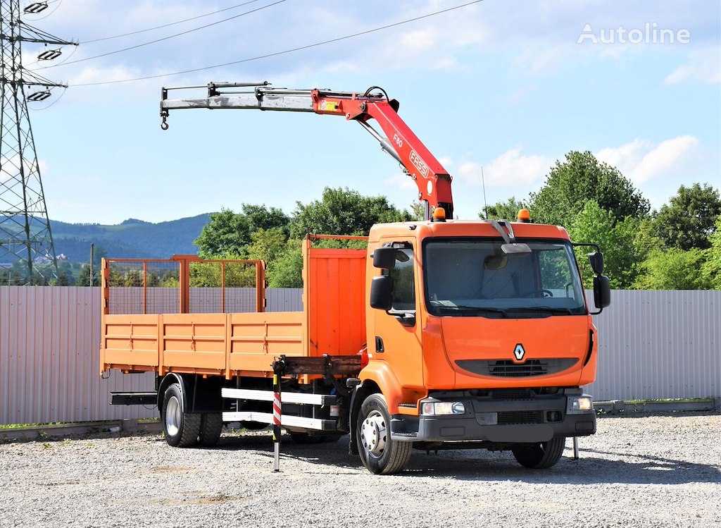 Renault MIDLUM 220 DXI kamion s ravnom platformom