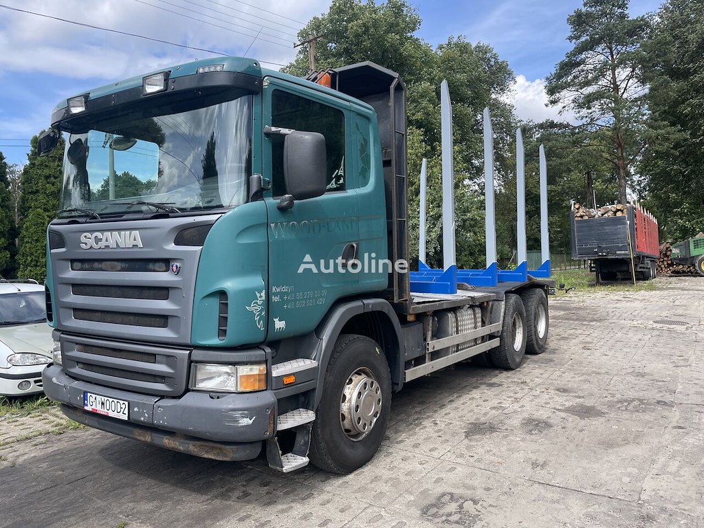 Scania G420 kamion za prevoz drva