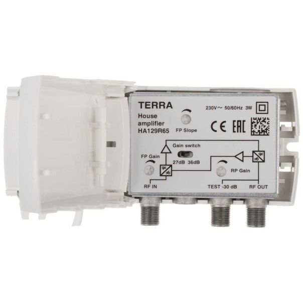 TERRA ELECTRONIC Pojačavač CATV, 27/36 dB - HA129R65