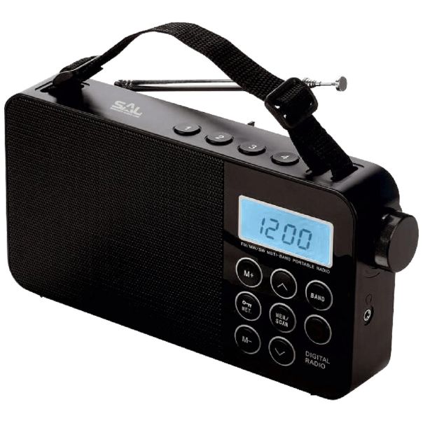 SAL Prenosni radio prijemnik RPR3LCD