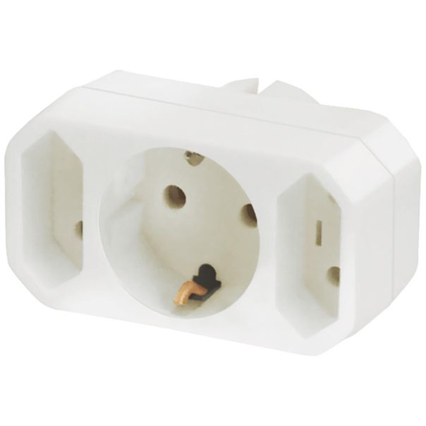 HOME Adapter sa 3 utičnice - NV 13/WH