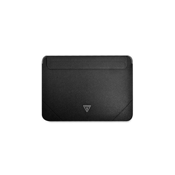 LICENSED GUESS GUESS navlaka za laptop od 16” Black Saffiano Triangle