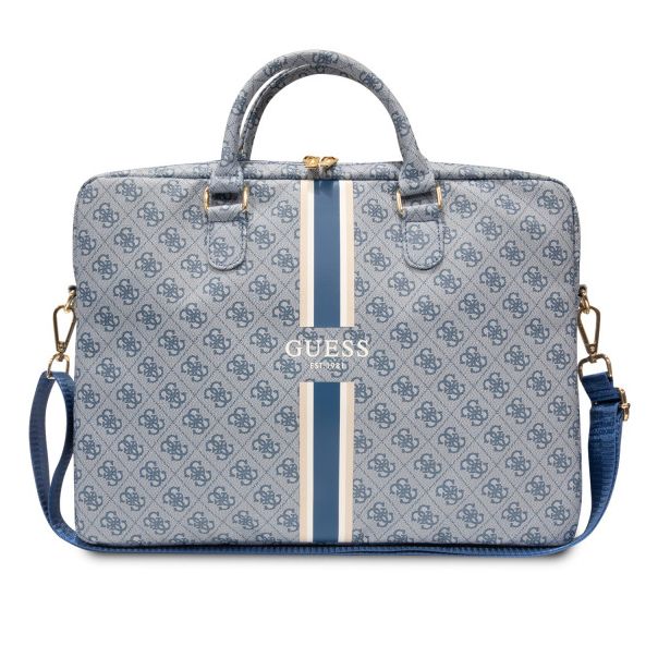 LICENSED GUESS GUESS torba za laptop od 16" 4G STRIPES BLUE