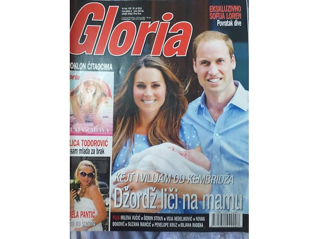 Gloria 30. jul 2013. godine, broj 530