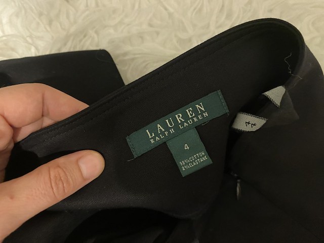 Ralph Lauren suknja Velicina 4 Pamucna, 2% elastina Tan