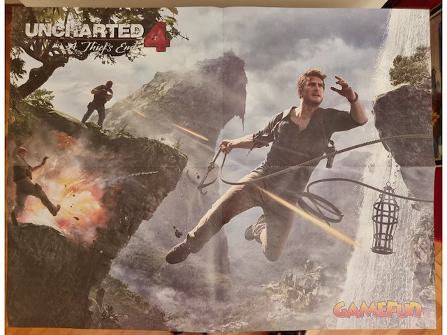 Poster Uncharted 4 A Thief`s End - (MD)