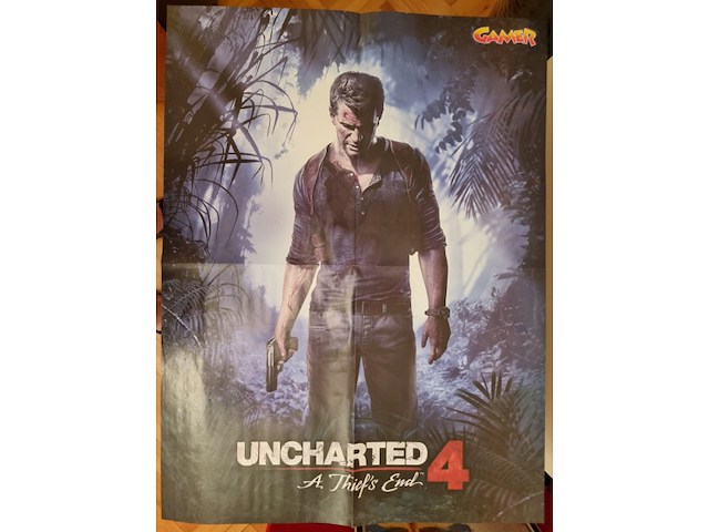 Poster Uncharted 4 A Thief End - (MD)