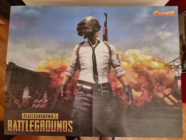 Poster Playerunknown`s Battlegrounds PUBG - (MD)