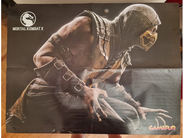 Poster Mortal Kombat X - (MD)