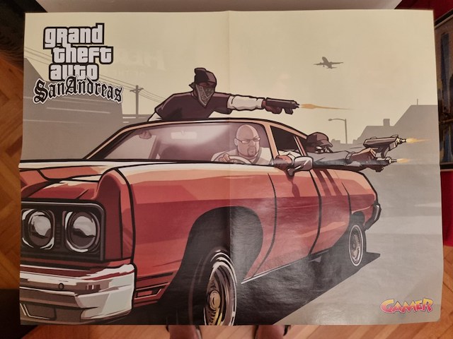 Poster Grand Theft Auto San Andreas - (MD)