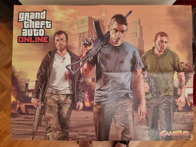 Poster Grand Theft Auto Online - (MD)