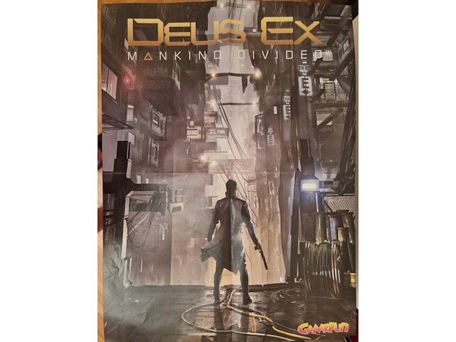 Poster Deus Ex Mankind Divided - (MD)