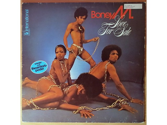 LP BONEY M - Love For Sale (1977) Germany, VG+/NM