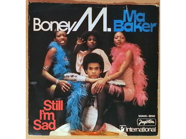 SP BONEY M - Ma Baker / Still I`m Sad (1977) VG+/VG