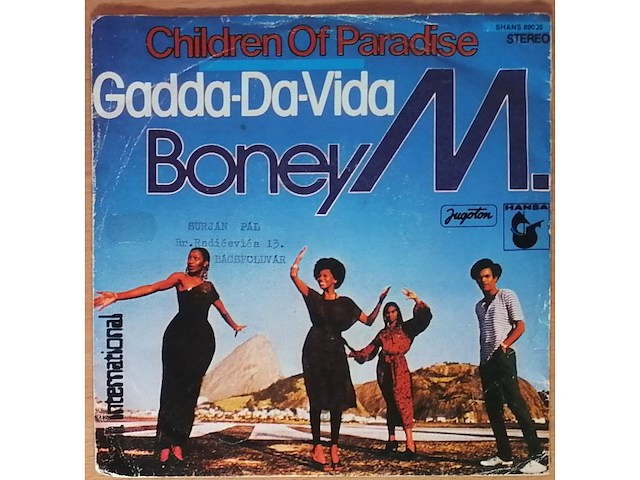 SP BONEY M - Children Of Paradise (1981) VG-/VG+