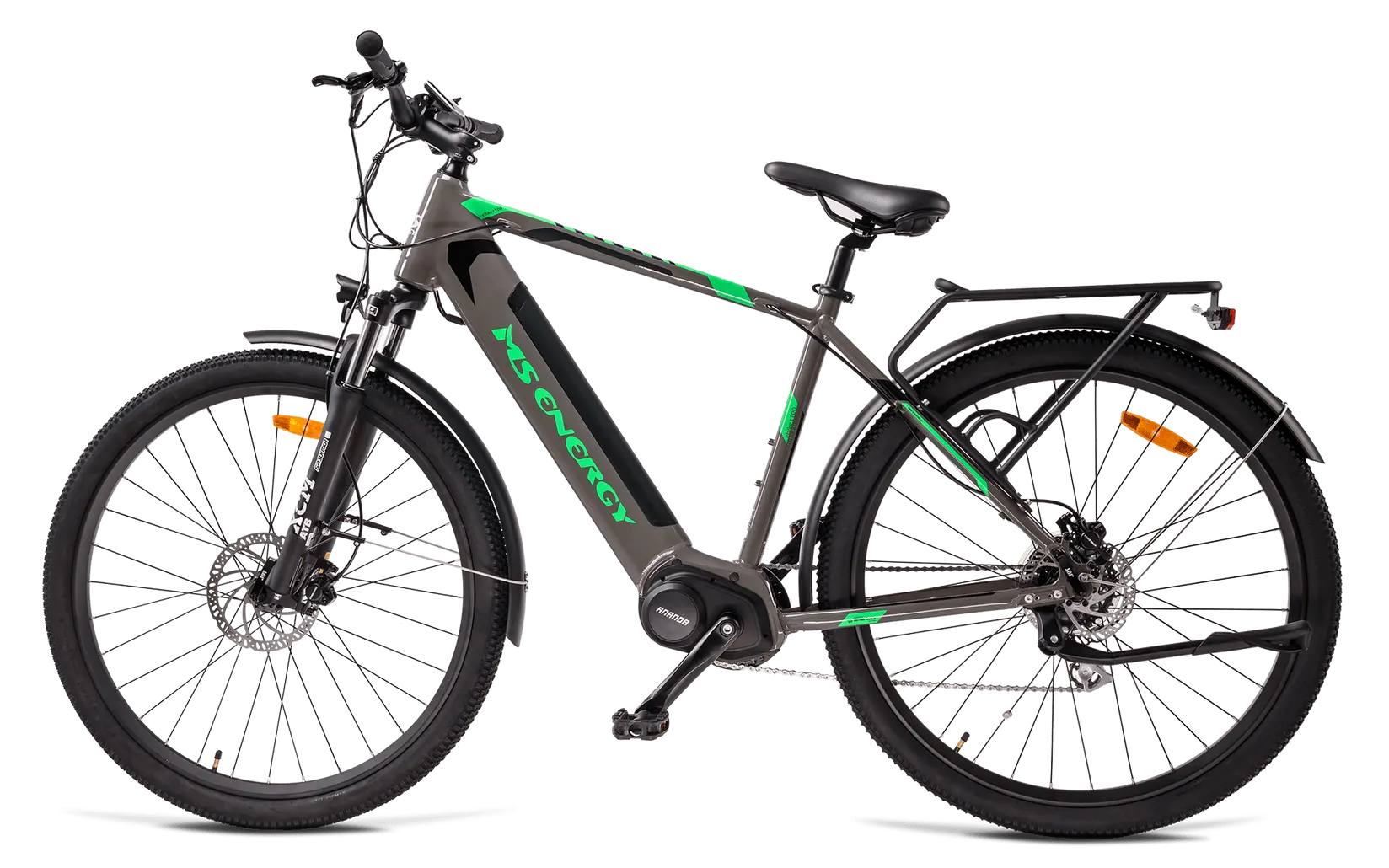 MS ENERGY Električni bicikl eBike t100 antracit