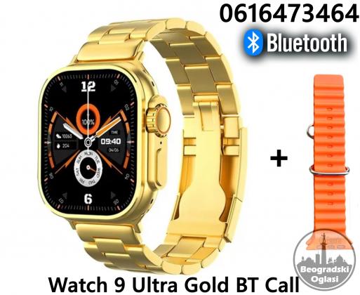 Watch 9 Ultra Gold Smart Watch Ultra Serija 8, Bluetooth Pozivi