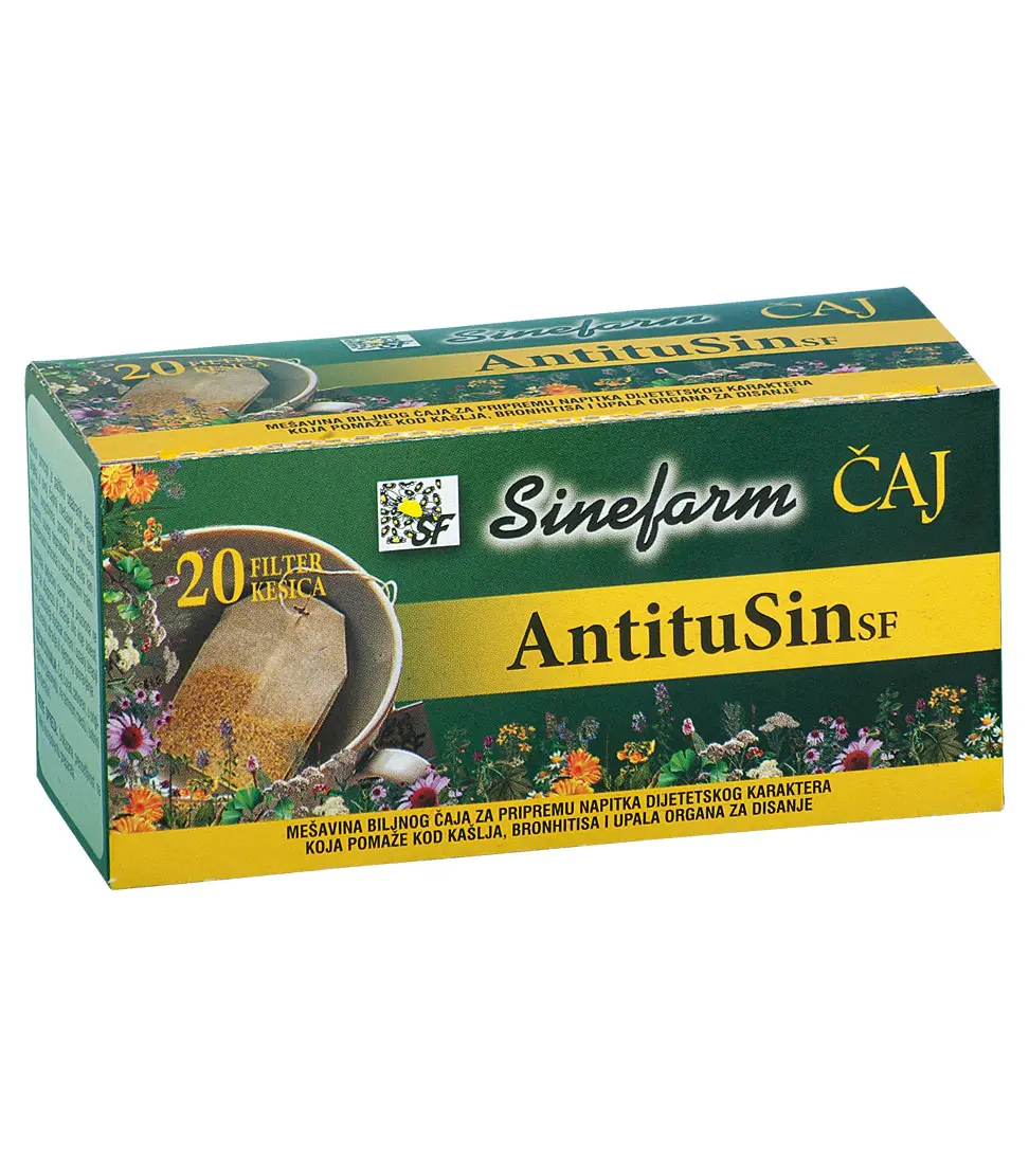SINEFARM Čaj protiv kašlja AntituSin 30 g
