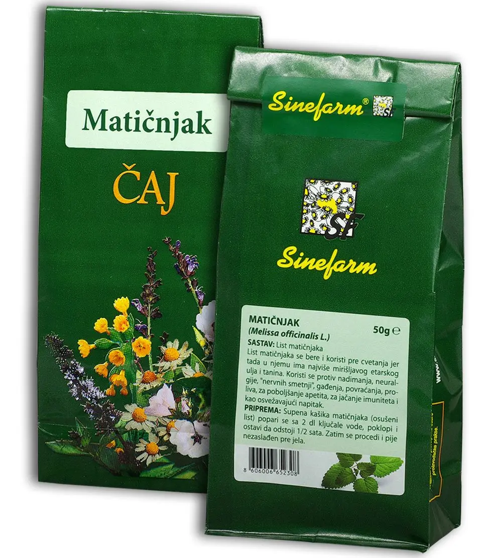 SINEFARM Čaj od matičnjaka 50 g