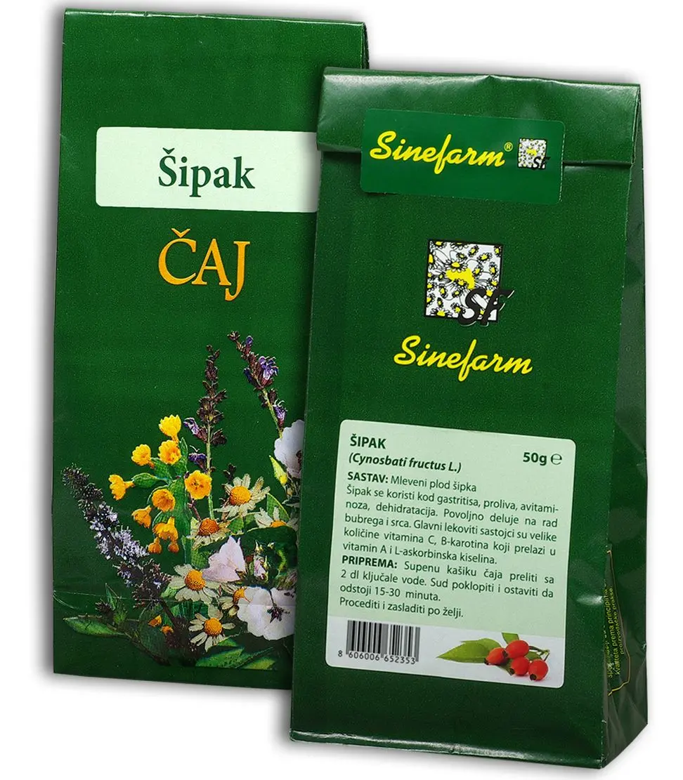 SINEFARM Čaj od šipka 50 g