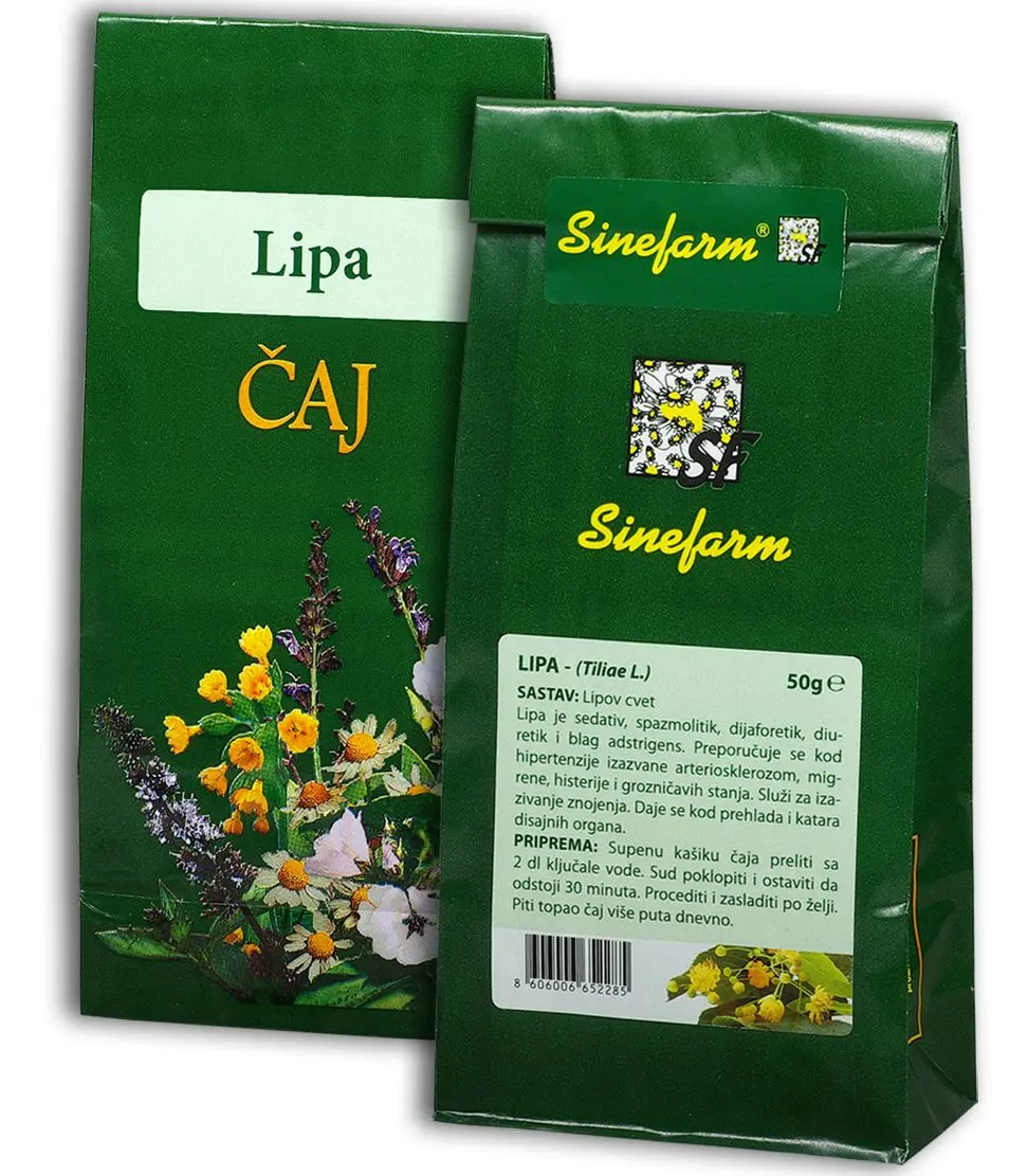 SINEFARM Čaj od lipe 50 g