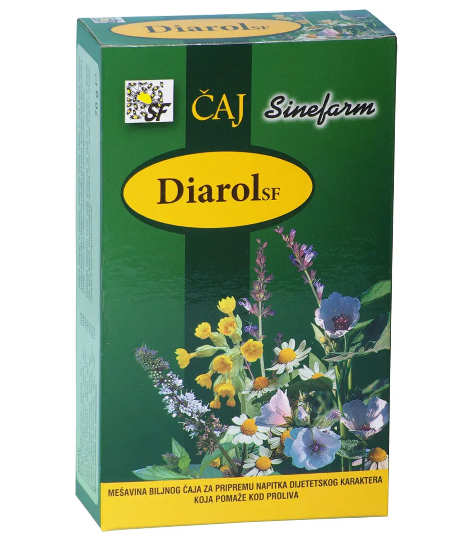 SINEFARM Čaj protiv proliva Diatol 70 g