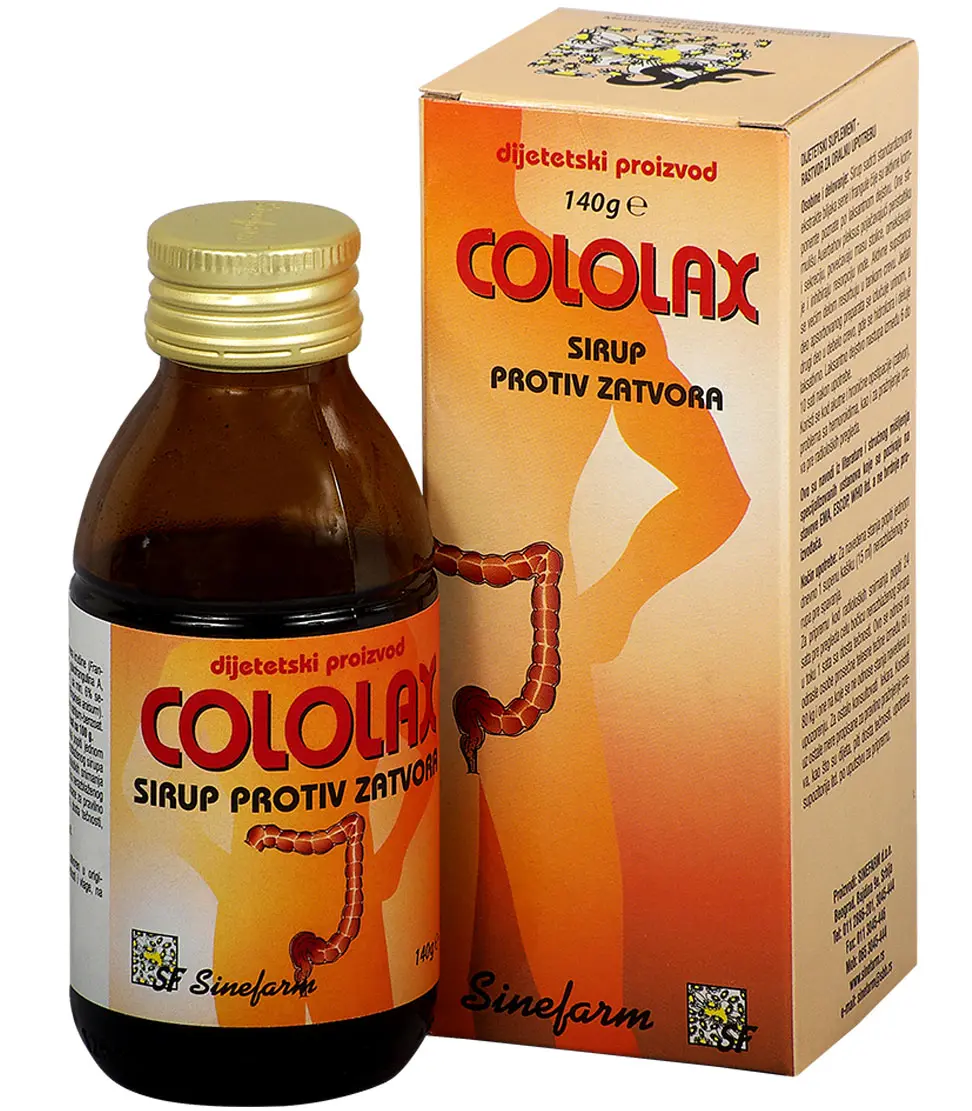 SINEFARM Sirup protiv zatvora Cololax 140 g