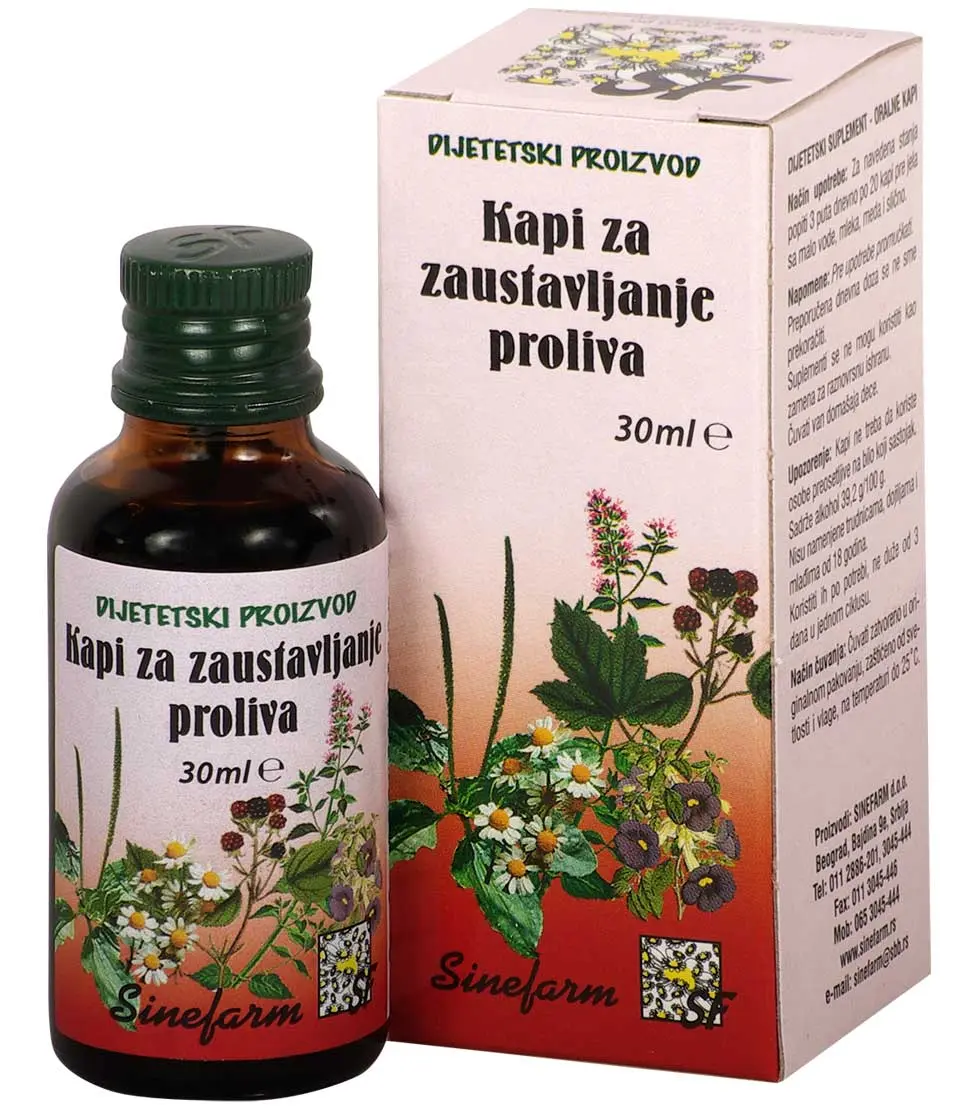 SINEFARM Kapi protiv proliva 30 ml