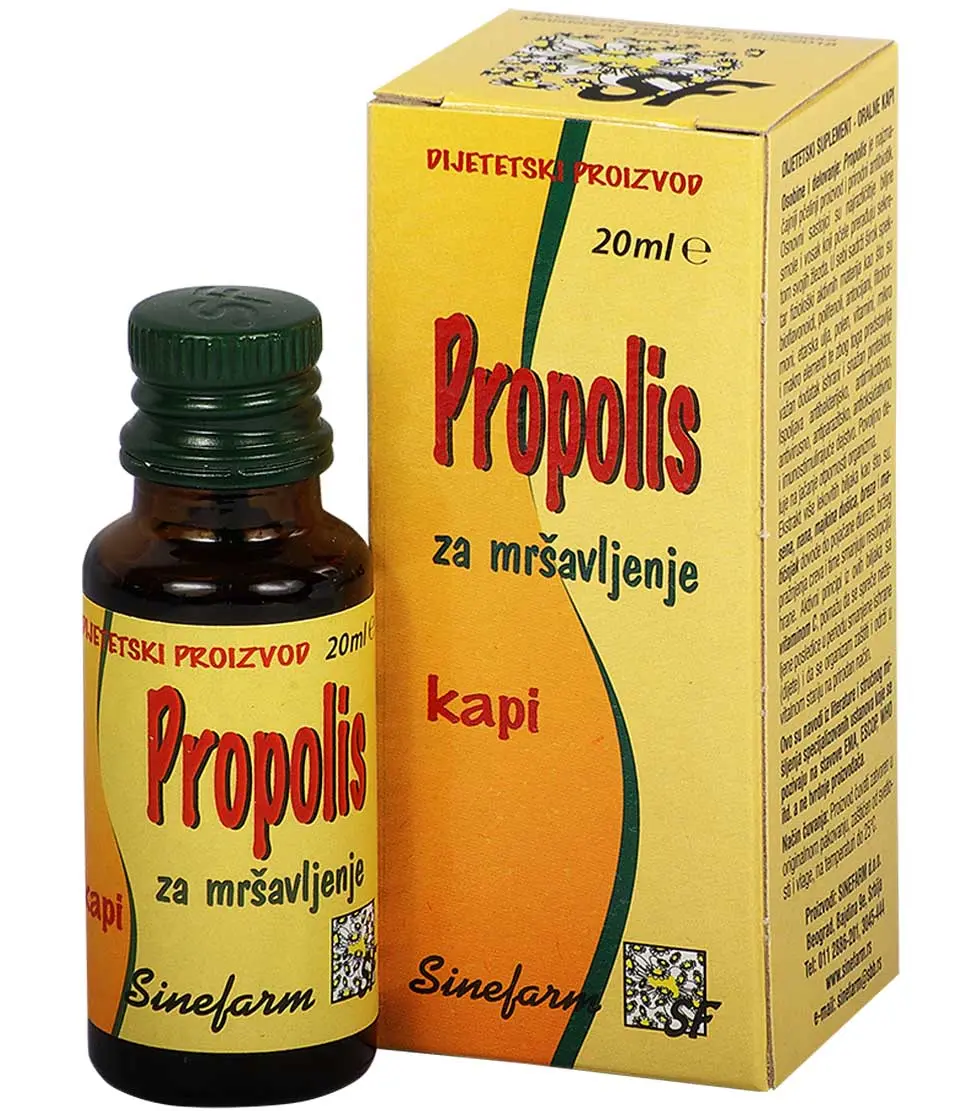 SINEFARM Propolis kapi za mršavljenje 20 ml